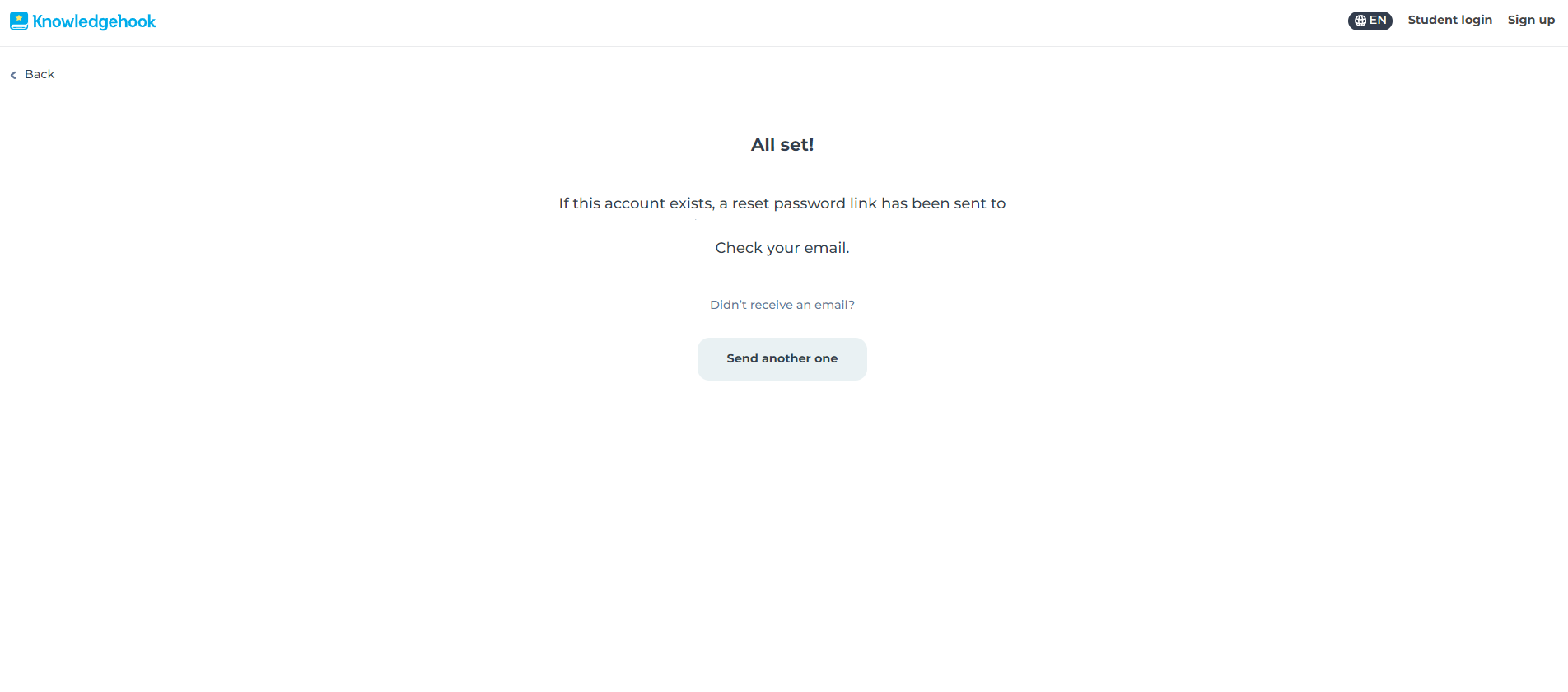 How to Reset Your Password on Knowledgehook – Knowledgehook