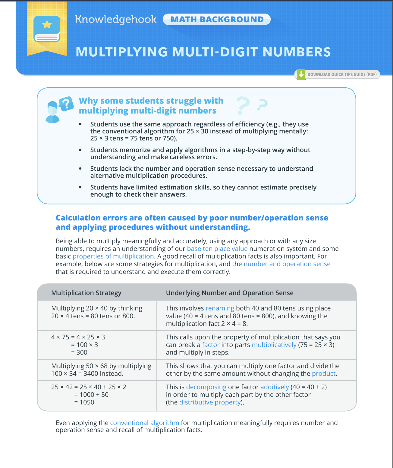 Teacher Support Resources – Knowledgehook