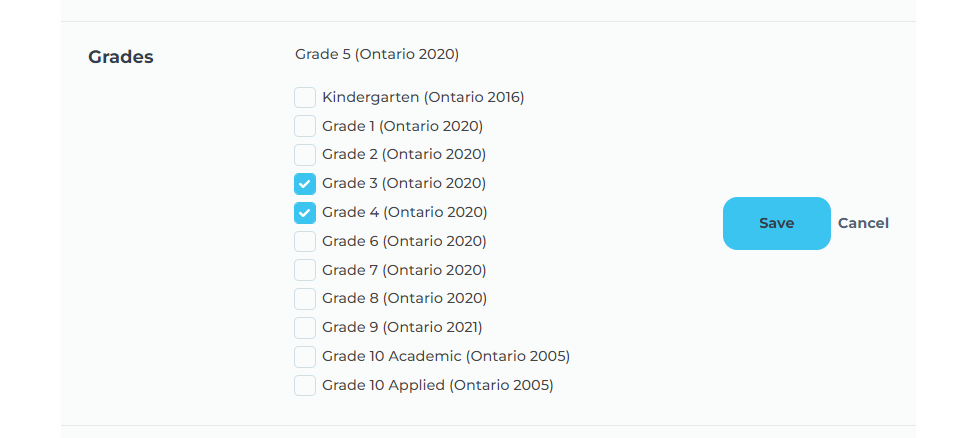 Creating a Split Grade Class – Knowledgehook