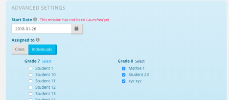 Creating a Split Grade Class – Knowledgehook